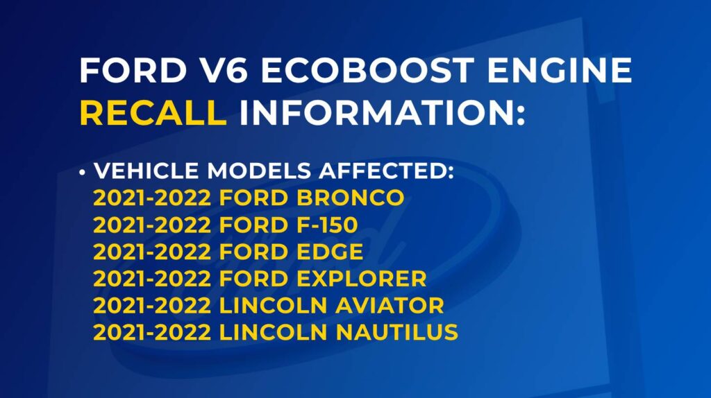 Ford & Lincoln Engine Recall: Defect Causing Power Loss (2024) | Lemon ...
