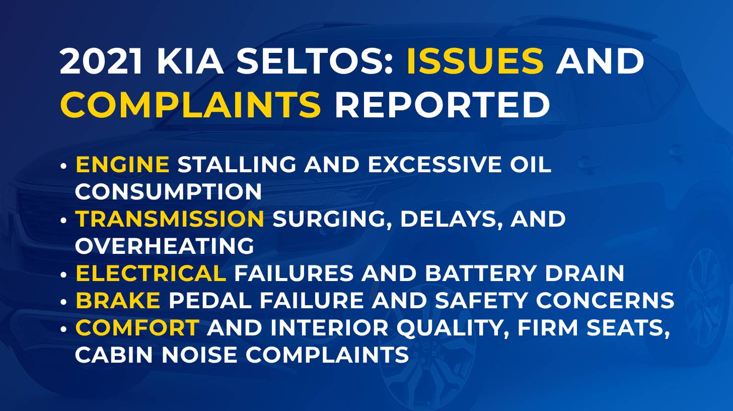 Extraordinary Common Problems With 2021 Kia Seltos Gallery