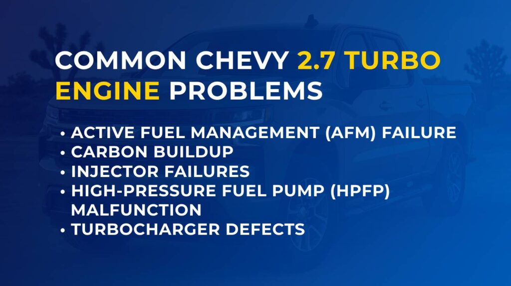Chevy 2.7 TurboMax Engine Problems: Defects and Recalls (2025) | Lemon ...